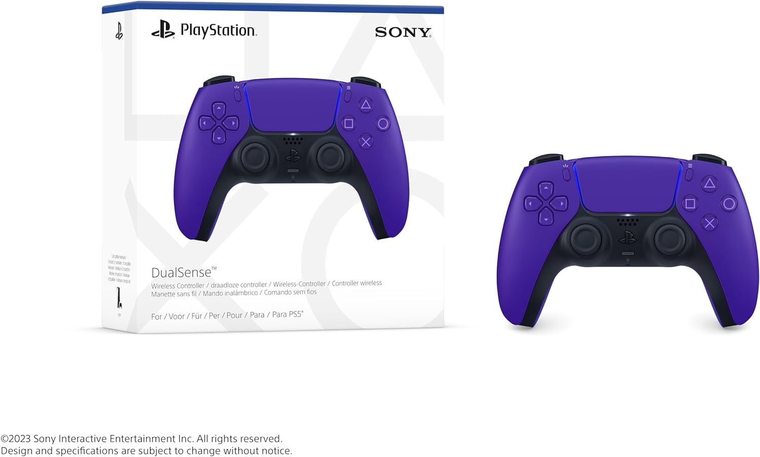 Promos Úteis - PlayStation DualSense® Wireless Controller - Galactic Purple